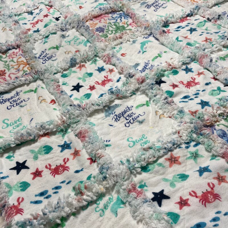 Ocean Quilt - Etsy