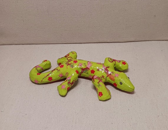 Paper Mache Lizard