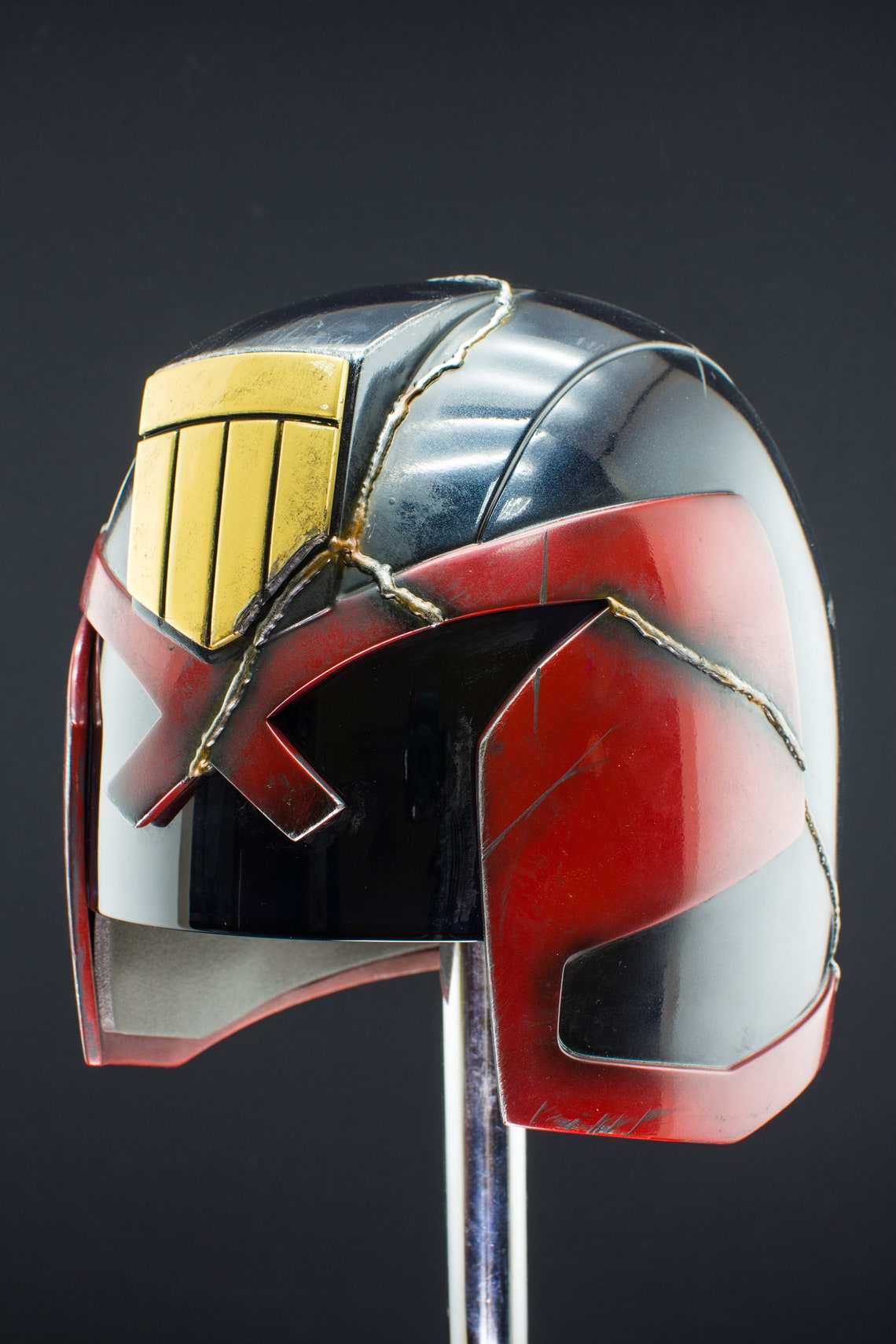 Judge Dredd Original Design Helmet Replica READY TO SHIP | Etsy