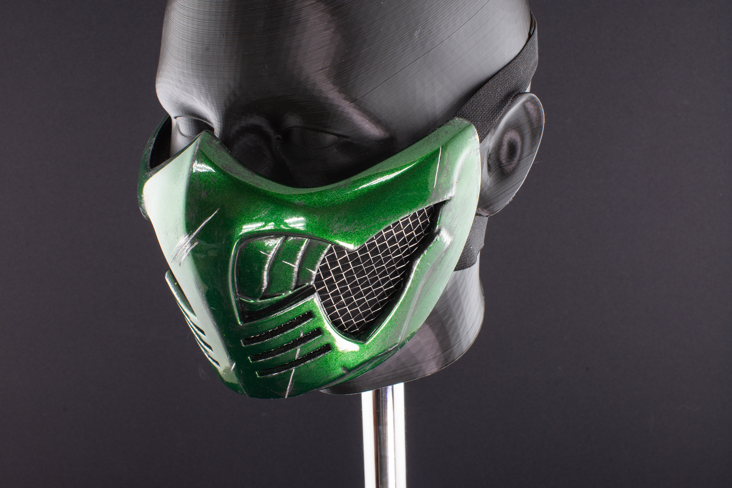 Mortal kombat ninja reptile mask replica | Etsy