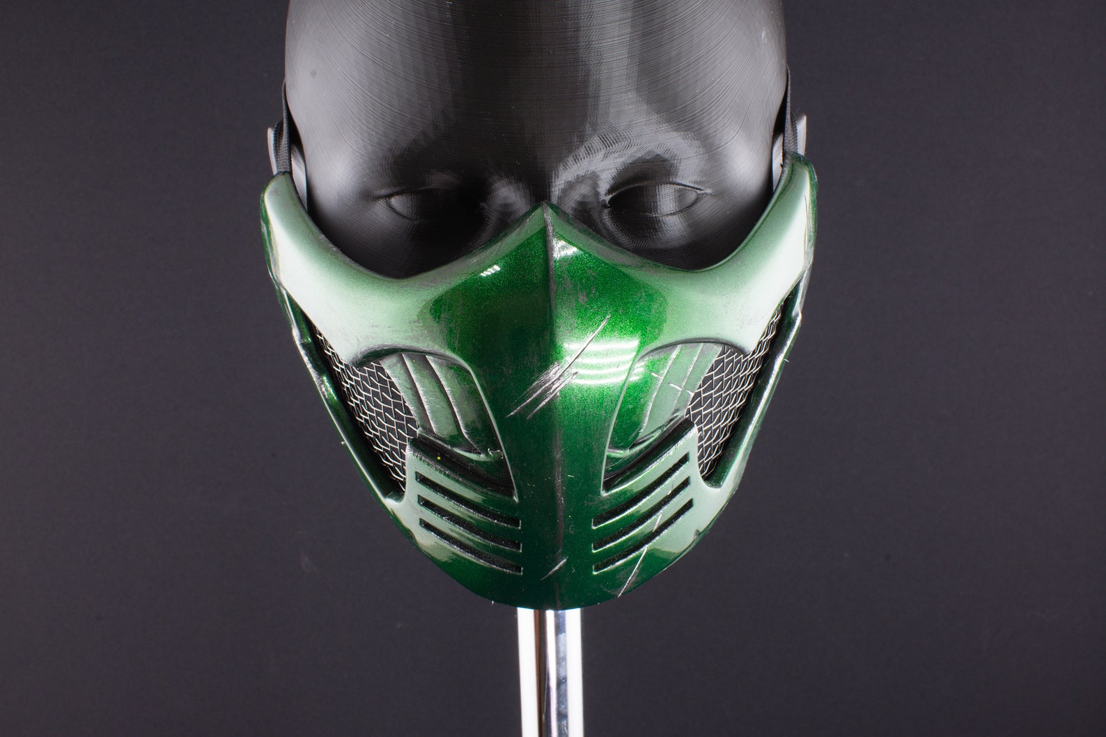 Mortal Kombat ninja reptile mask replica | Etsy