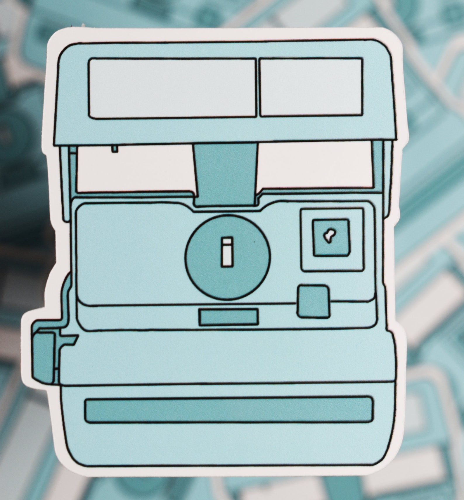 Polaroid Camera Die Cut Sticker I Planner journal de balle | Etsy