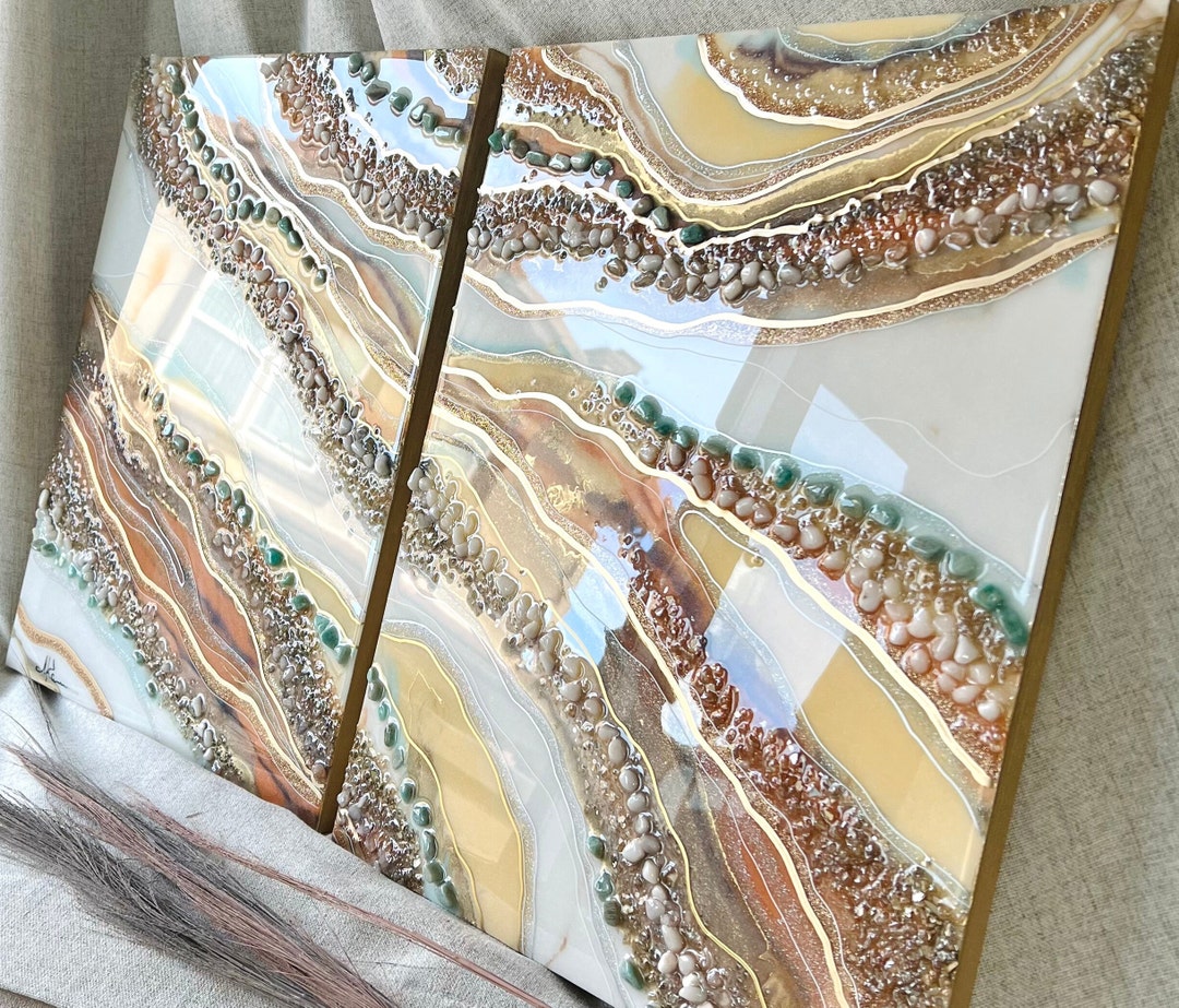 Made to Order Resin Wall Art. Custom Geode Wall Art. Wall Painting ...