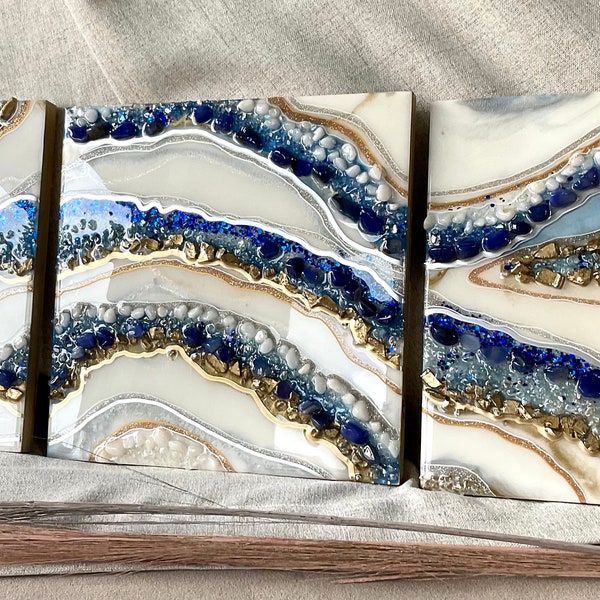 Resin Geode Wall Art - Etsy