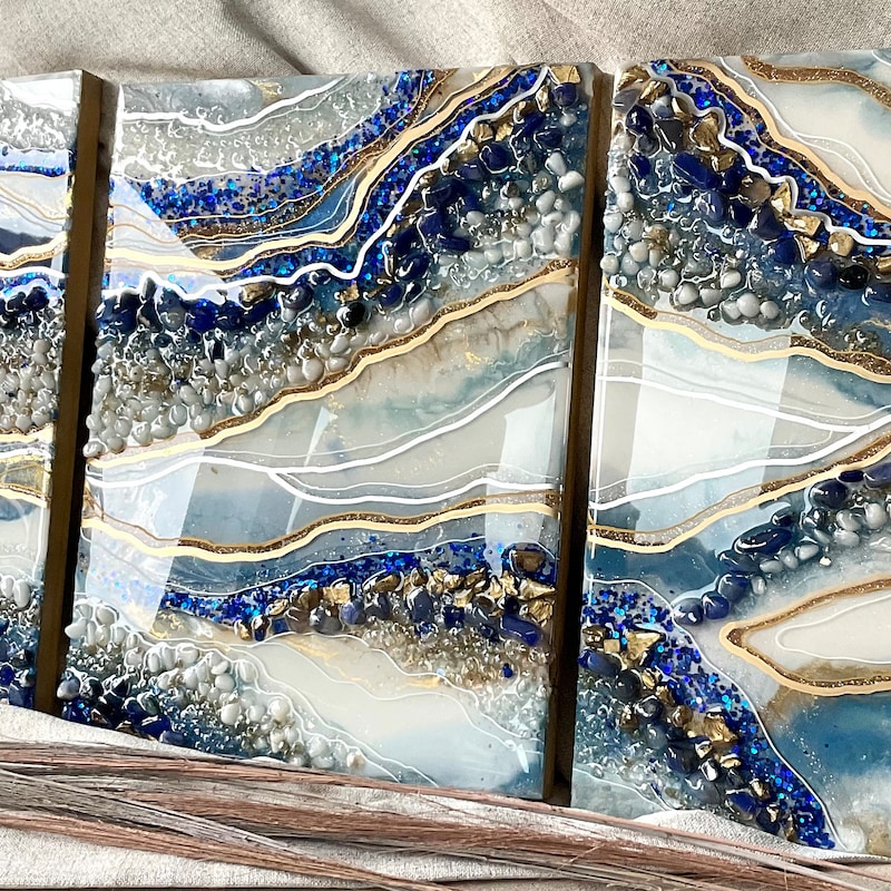 Resin Geode Wall Art - Etsy