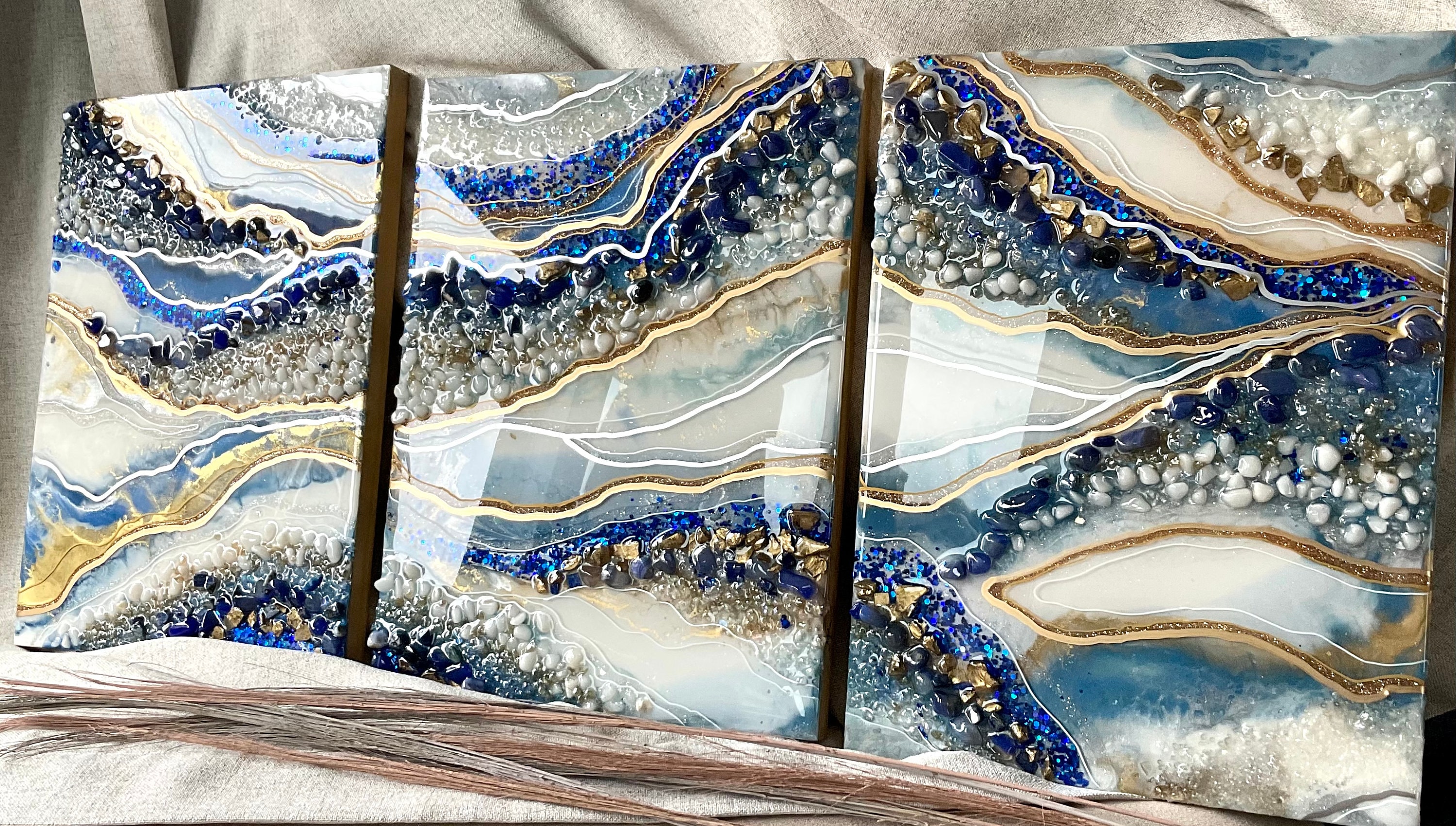 Made to Order Resin Wall Art. Custom Geode Wall Art. Wall Painting. Art ...