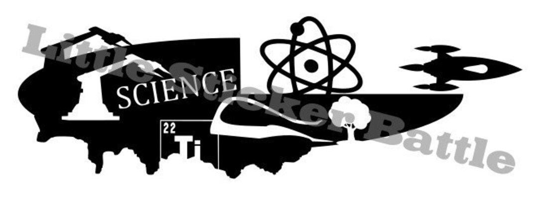 Science Label SVG, File for Circuit, for Silhouette Cut Files, Vector ...