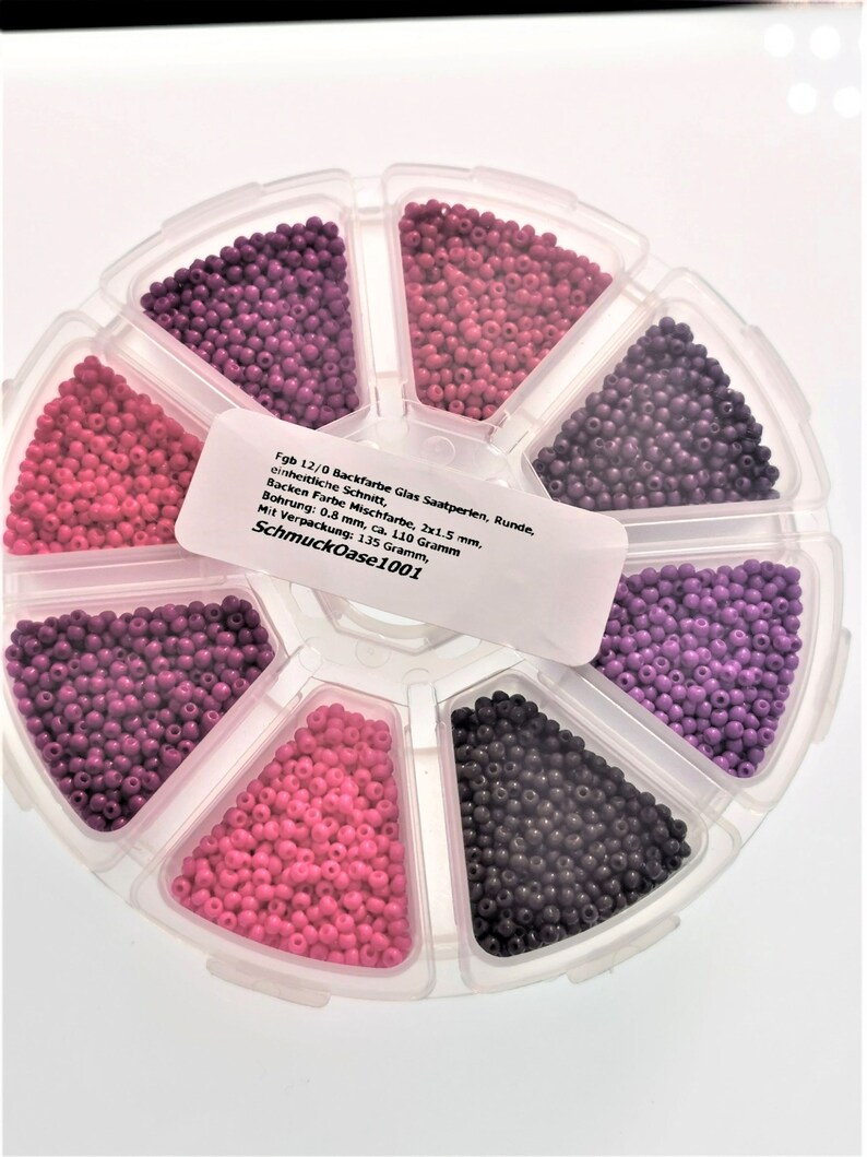 Total 240 Grams-fgb 12/0 Round Glass Beads Set, 8x Mixed Colors A' 30 ...