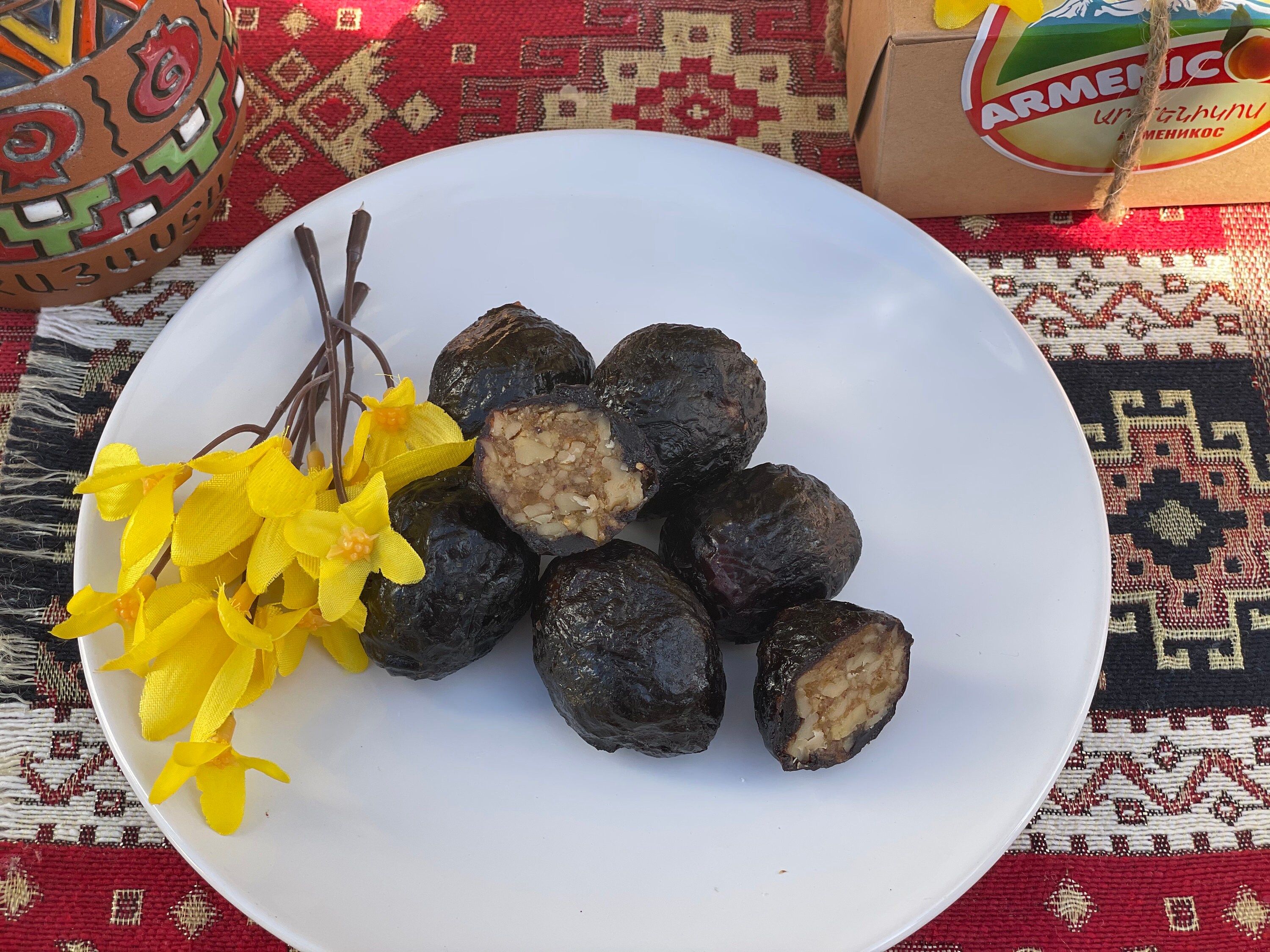 Dried Prune, Dried Prunes Stuffed With Walnut, Hazelnut, Honey ...