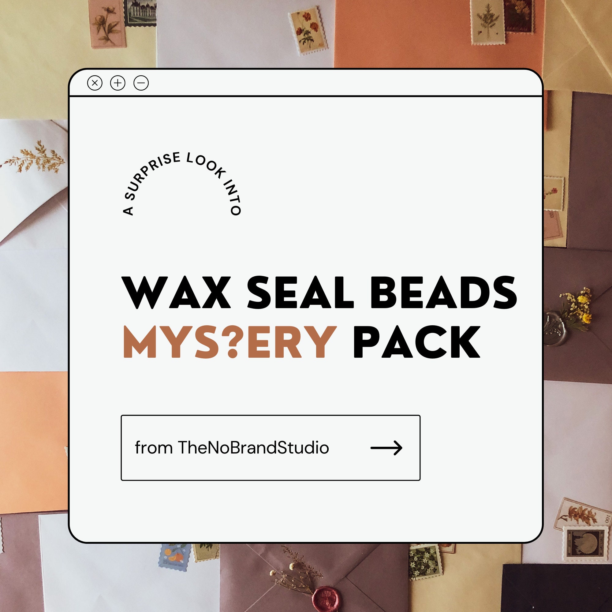 Mystery Wax Seal Surprise Pack Wax Seal Sampler - Etsy