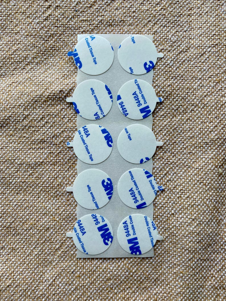 3M Wax Seal Stickers | Double Sided Adhesive, 1-inch Circles - Etsy