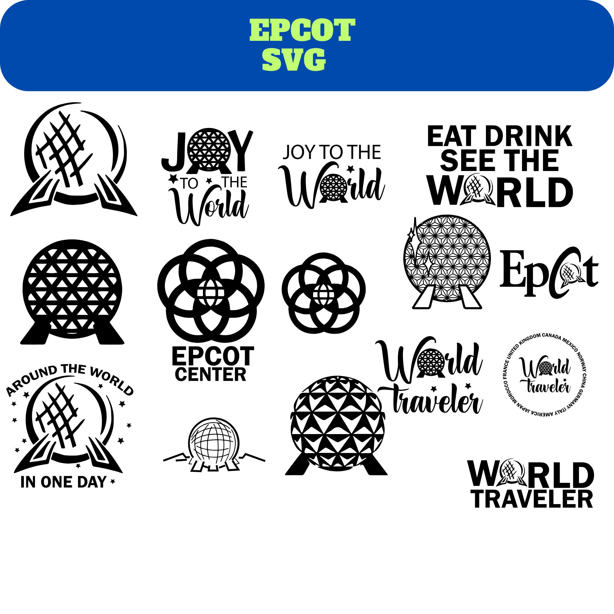 Epcot Svg, Travel Svg, Family Vacation Svg, Epcot Shirt, Adventure Svg ...