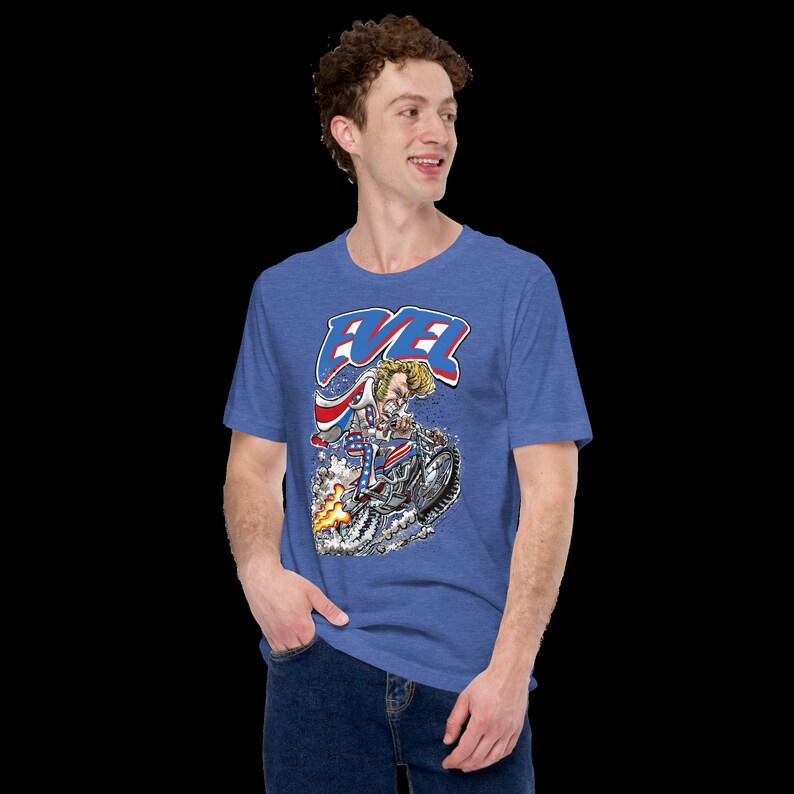 Evel Knievel Rides Again in This Cool Artist Rendition - Available in ...