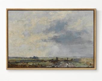 Framed Landscape Painting | Etsy