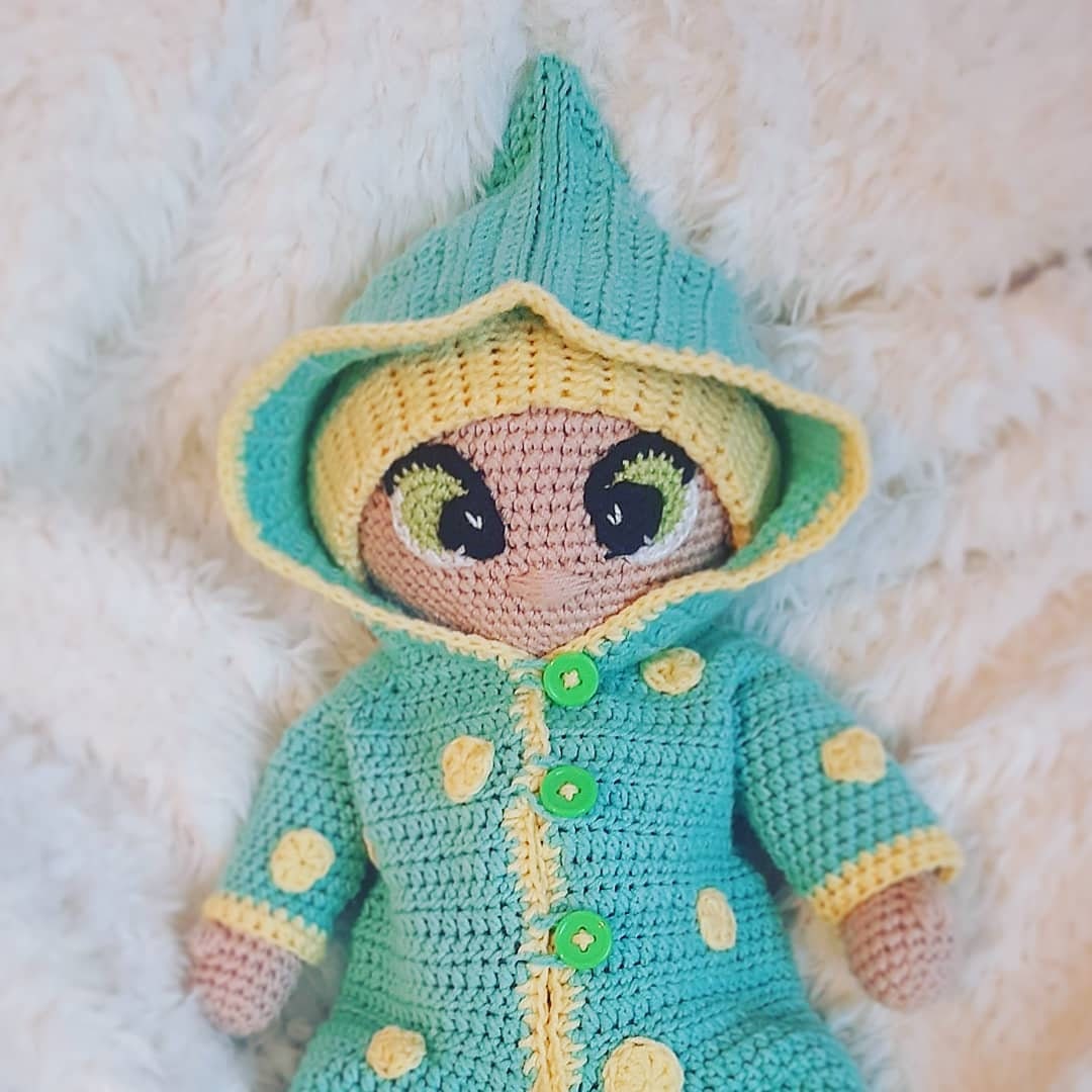 Polka Cat Clothes Set Pattern for Dominic Doll - Etsy