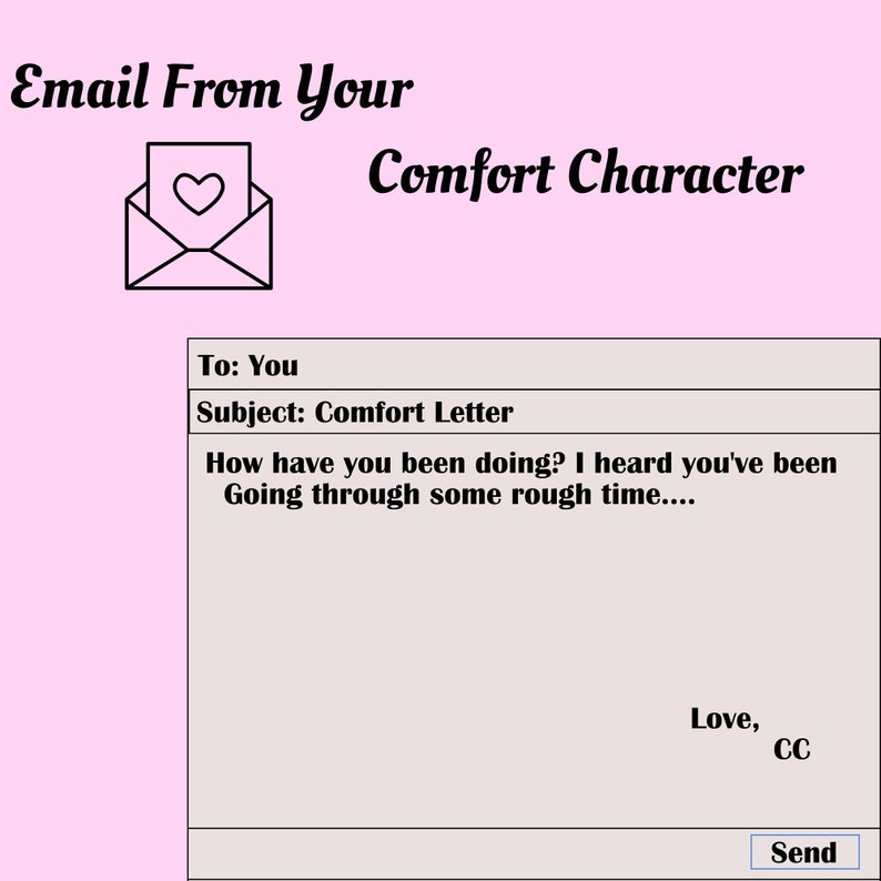 Anime Email Letters - Etsy