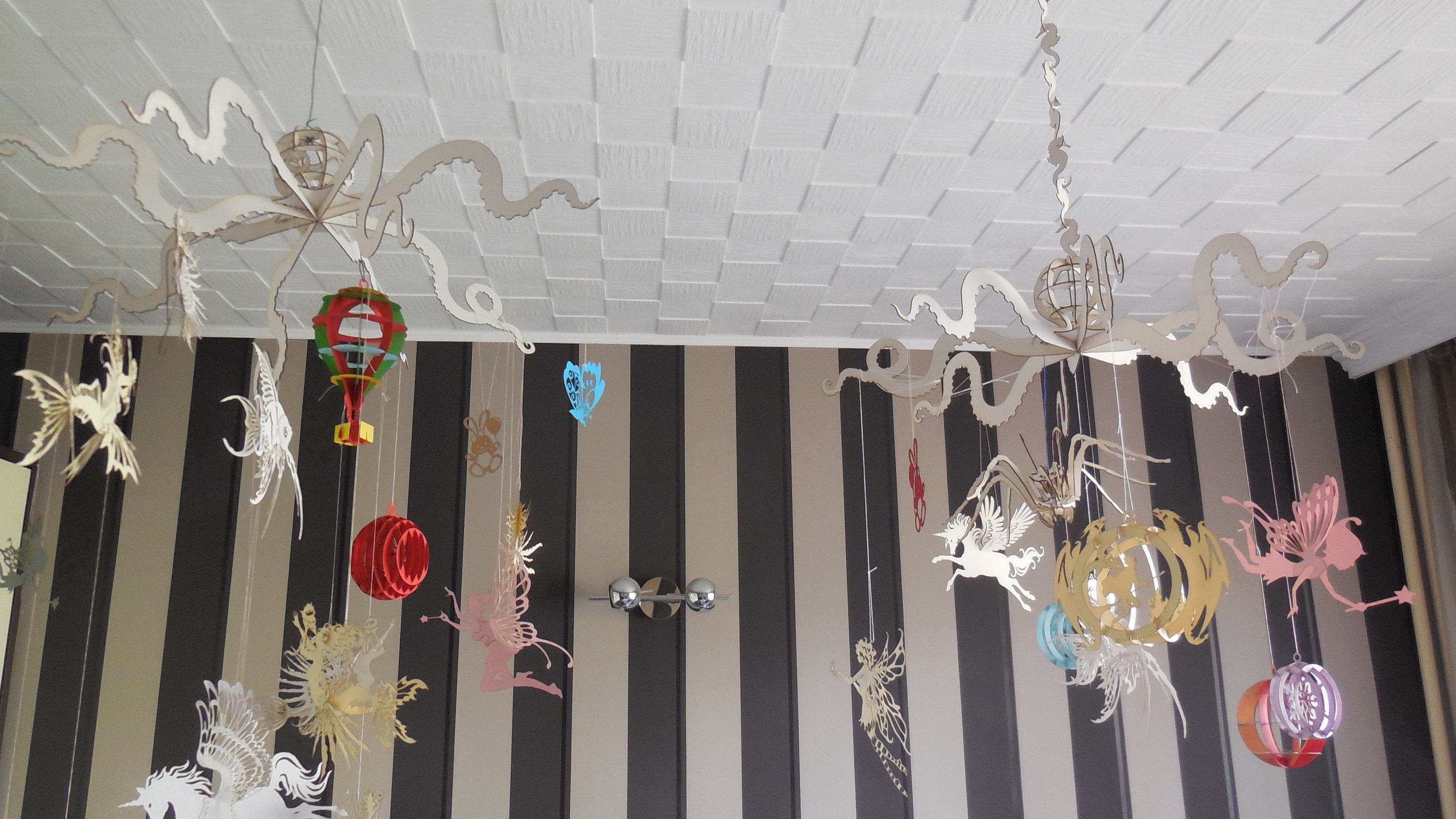 Decorative Hanger Octopus Template for Cutting Cardboard - Etsy