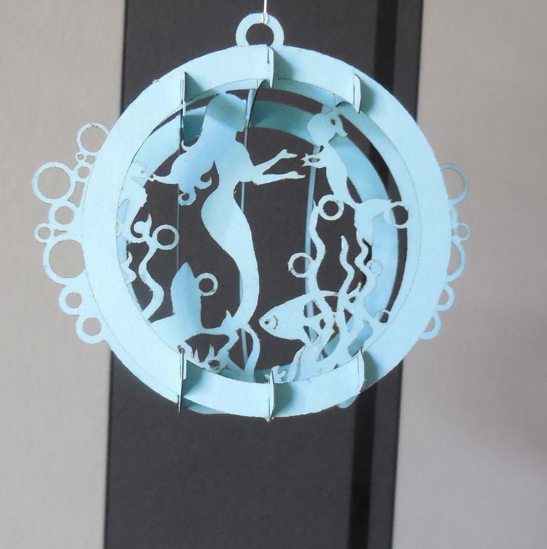 Mermaid Mother Hemisphere-template for Cutting SVG - Etsy