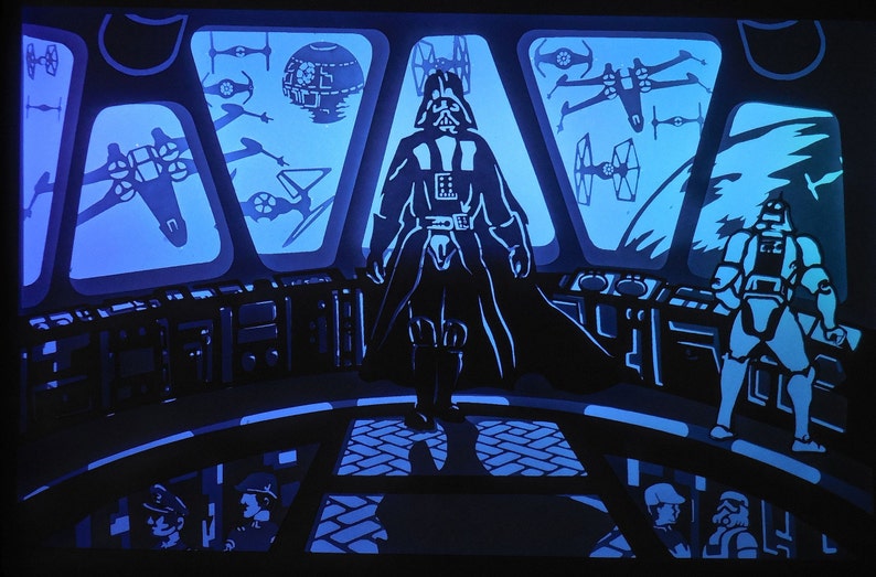 Starwars Light Box Templates - SVG - Etsy
