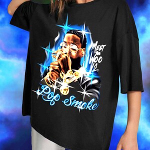 Pop Smoke Shirt Pop Smoke Gift Rapper Shirt Rapper Gift | Etsy