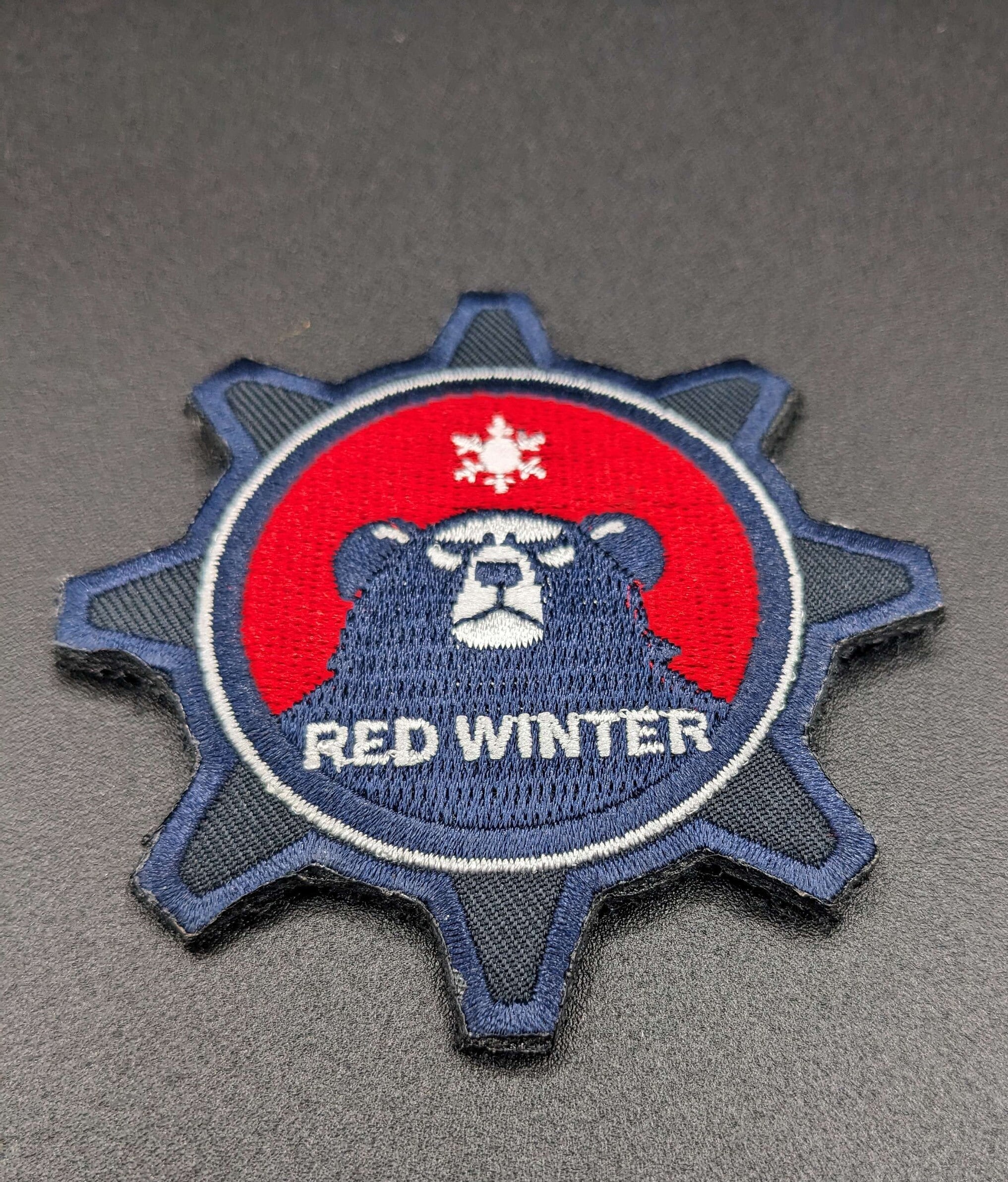 Red Winter Federal Academy Blue Archive - Hook & Loop Morale Patch - Etsy