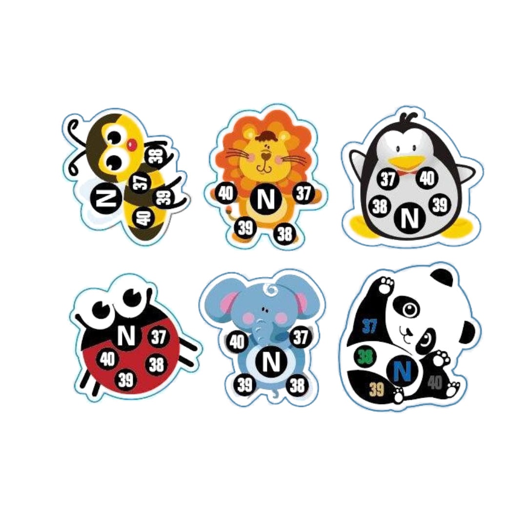 FEVER ZOO - Stick-on Fever Indicators - Temperature Monitoring for Kids ...