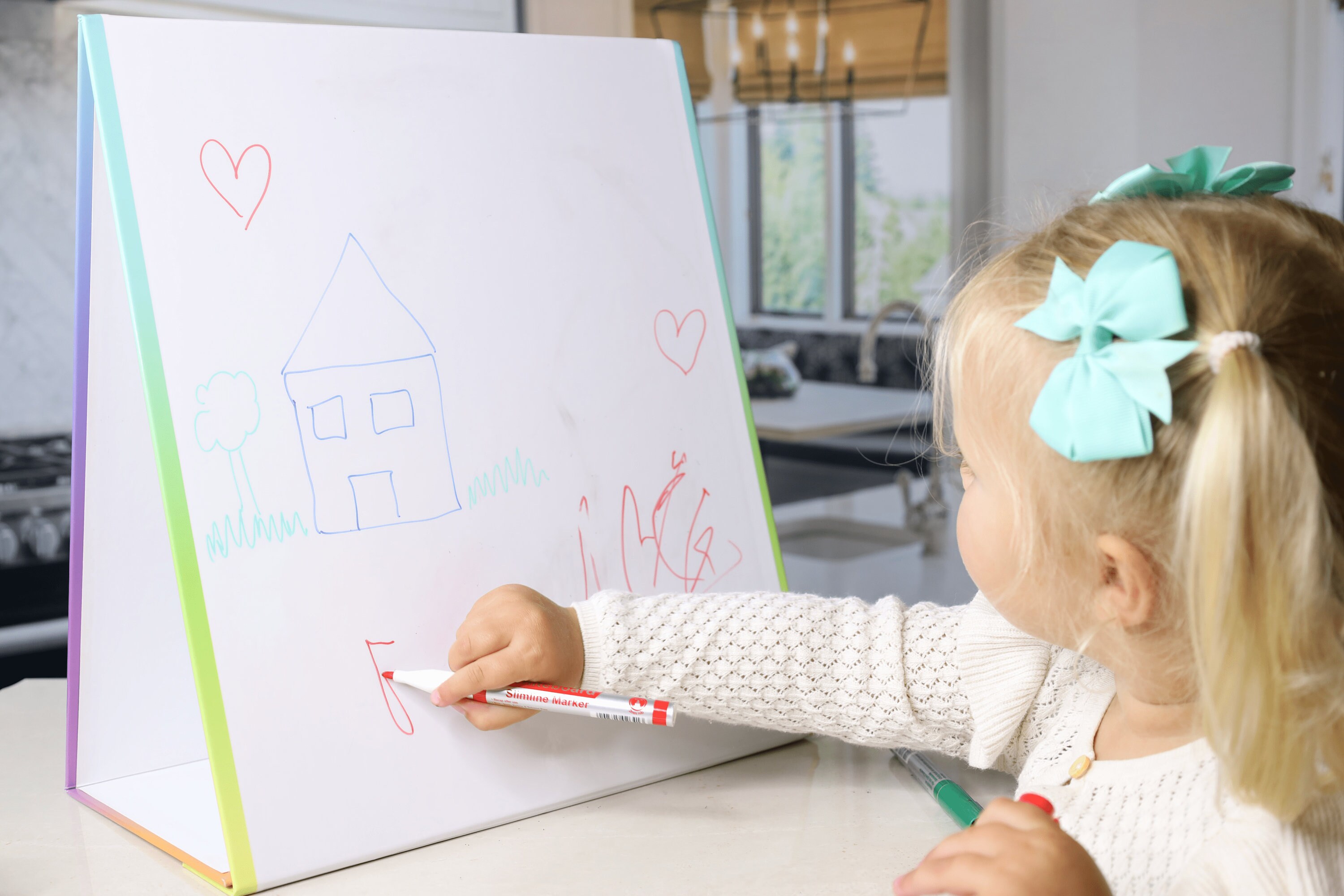 Dayplanner Board for Kids With 72 Magnetic Cards-visual Schedule Kids ...