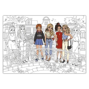 XXL Giant Coloring Poster With Home - Indoor Activities for Kids ...