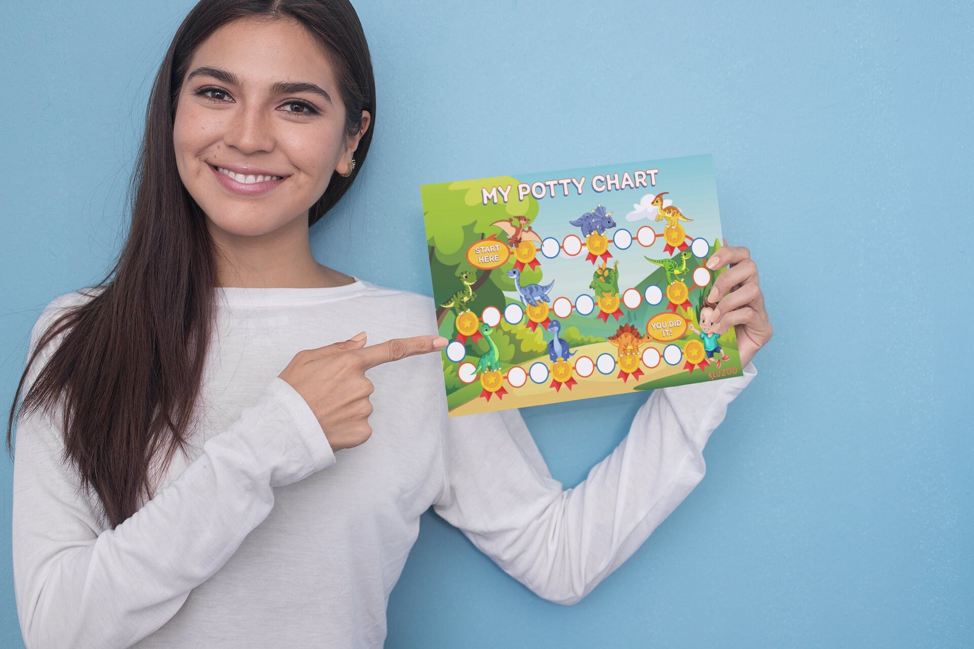 Potty Training Reward Chart Printable Instant Download - Etsy UK