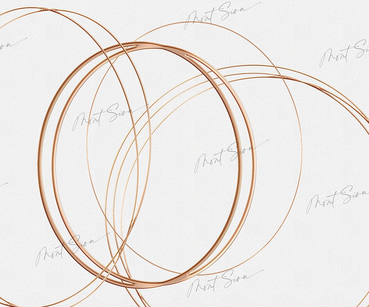 Gold Circle Frame Clipart Set, Logo Frame PNG, Gold Round Border Clip ...