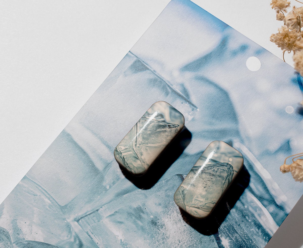 Ice Digital Paper Pack, Frozen Ice Cube Backgrounds, Digital Craft ...