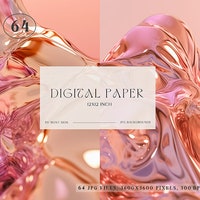 Rose Gold Marble Border, Aesthetic Borders Clip Art, Transparent ...