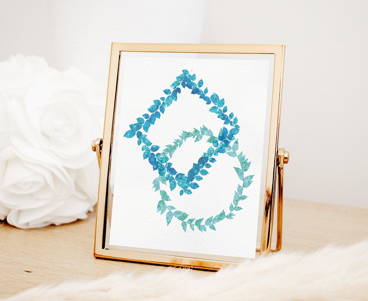 Leaves Wreath Clip Art Set, Floral Frame/glitter/logo PNG, Transparent ...