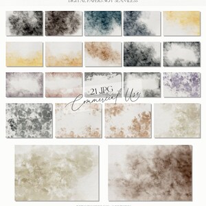 21 Watercolor Digital Papers, Watercolor Backgrounds, Watercolor ...