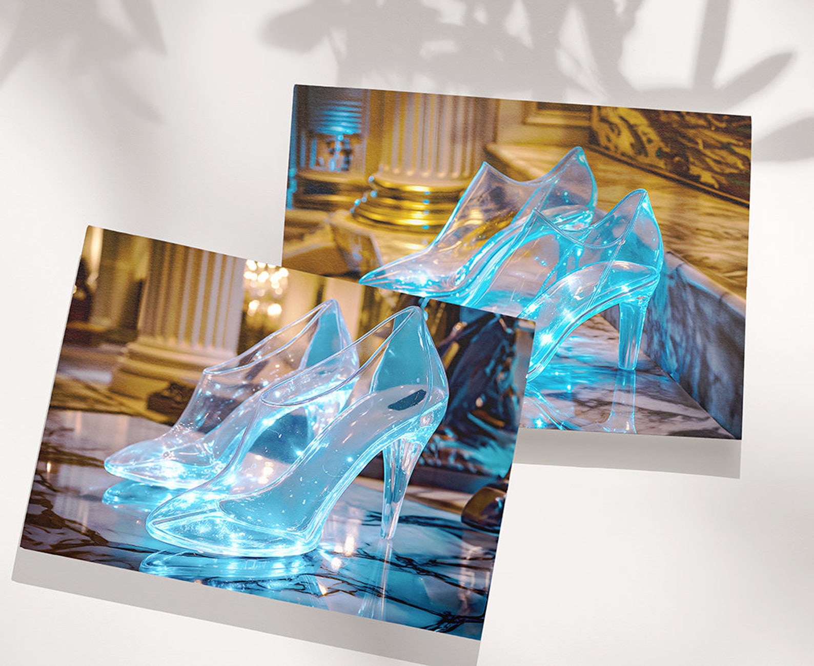 Clear Vinyl Heels Digital Papers, Fantasy Shoes Images, Aesthetic ...