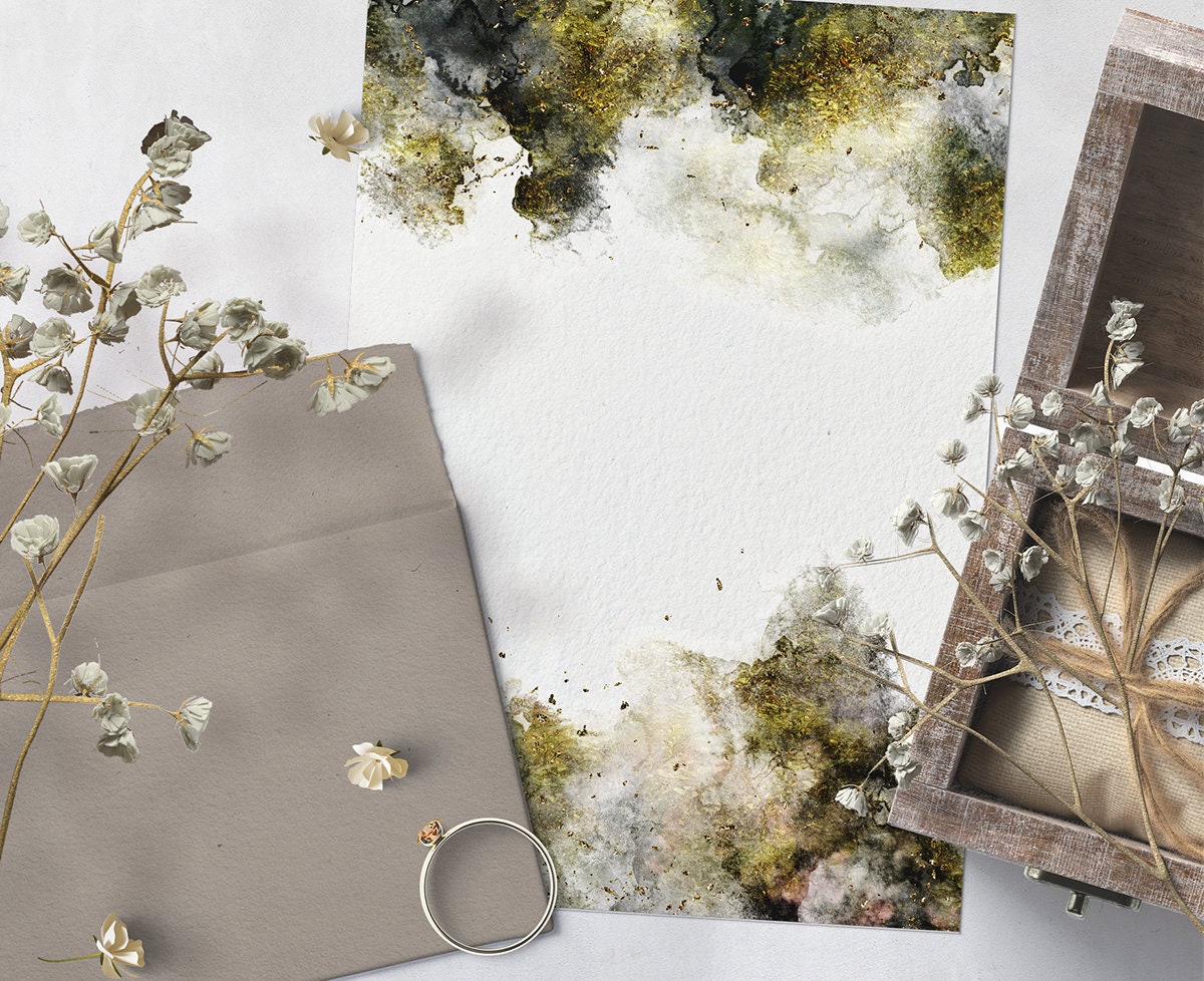 Aesthetic Borders Clipart, Gold Abstract Borders, Transparent ...