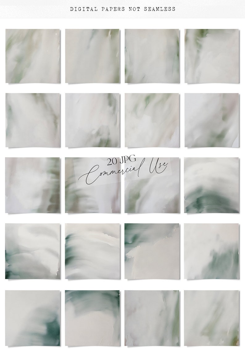 Watercolor Digital Paper Pack, Watercolor Backgrounds, Watercolor ...