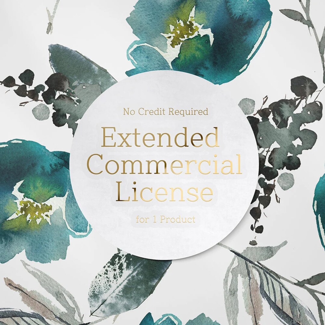 The Extended Commercial License, Unlimited Salescopies or Sales, SINGLE ...