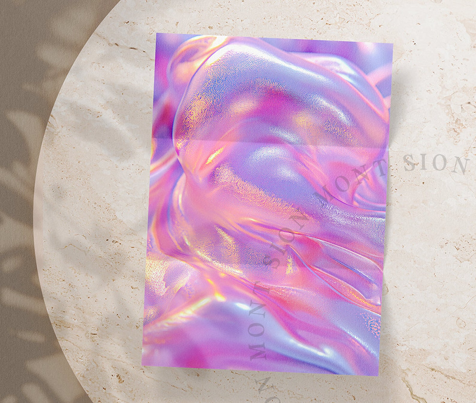 Holographic Digital Paper Pack, 3d Holographic Texture Images ...