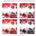 Alcohol Ink Borders Clip Art Set, Red/black/aesthetic Border Clipart, 8 ...