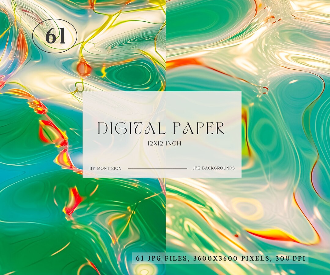 Abstract Water Digital Papers, Water Ripple Backgrounds, Digital Craft ...