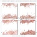 Rose Gold Marble Border, Aesthetic Borders Clip Art, Transparent ...