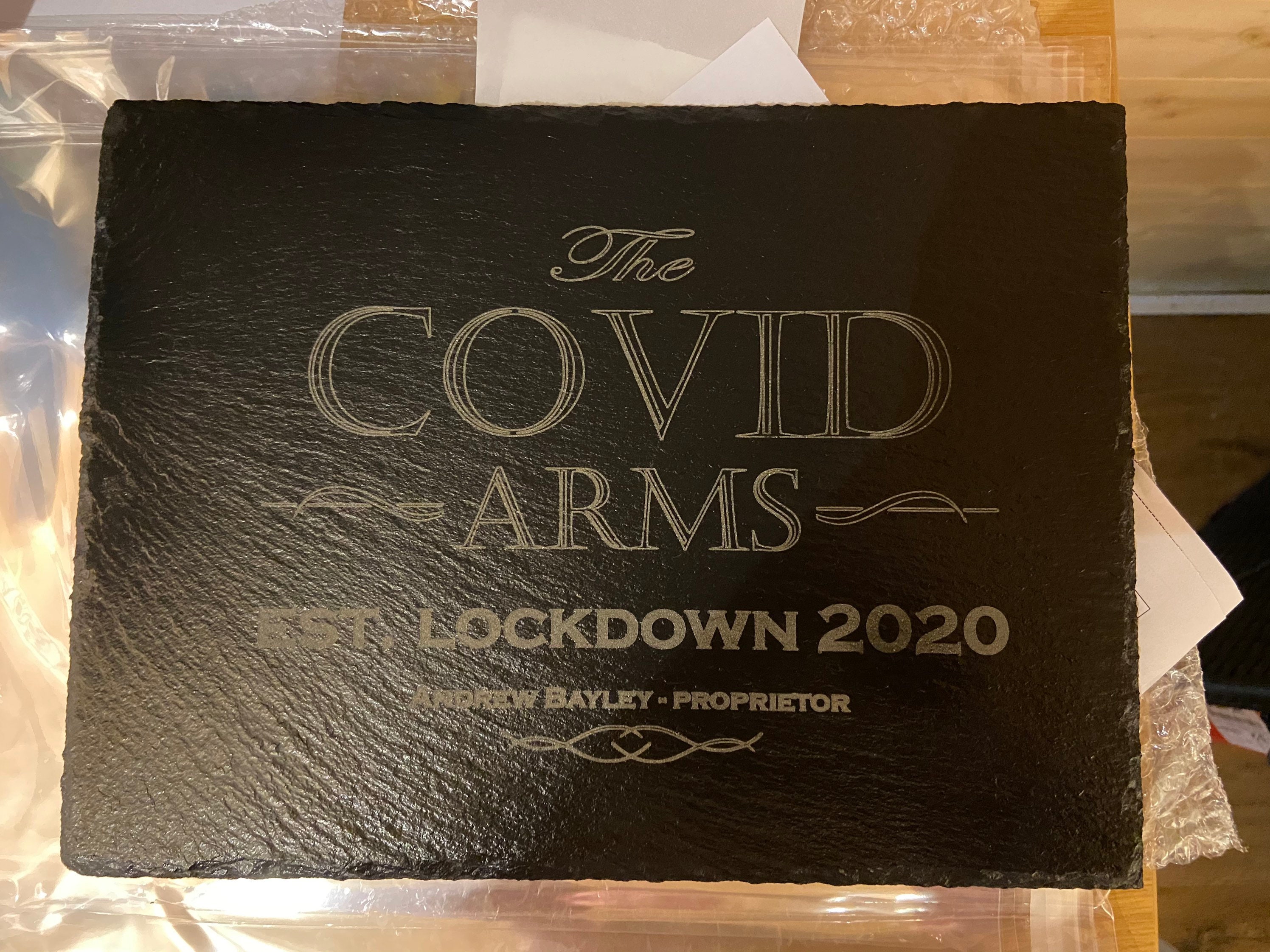 Rectangle Laser Engraving Slate - Etsy UK