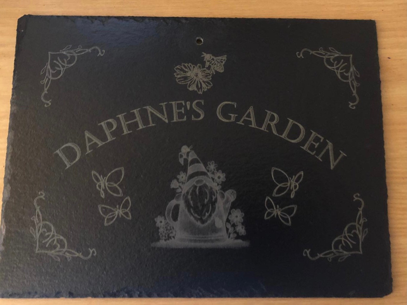 Rectangle laser engraving slate | Etsy