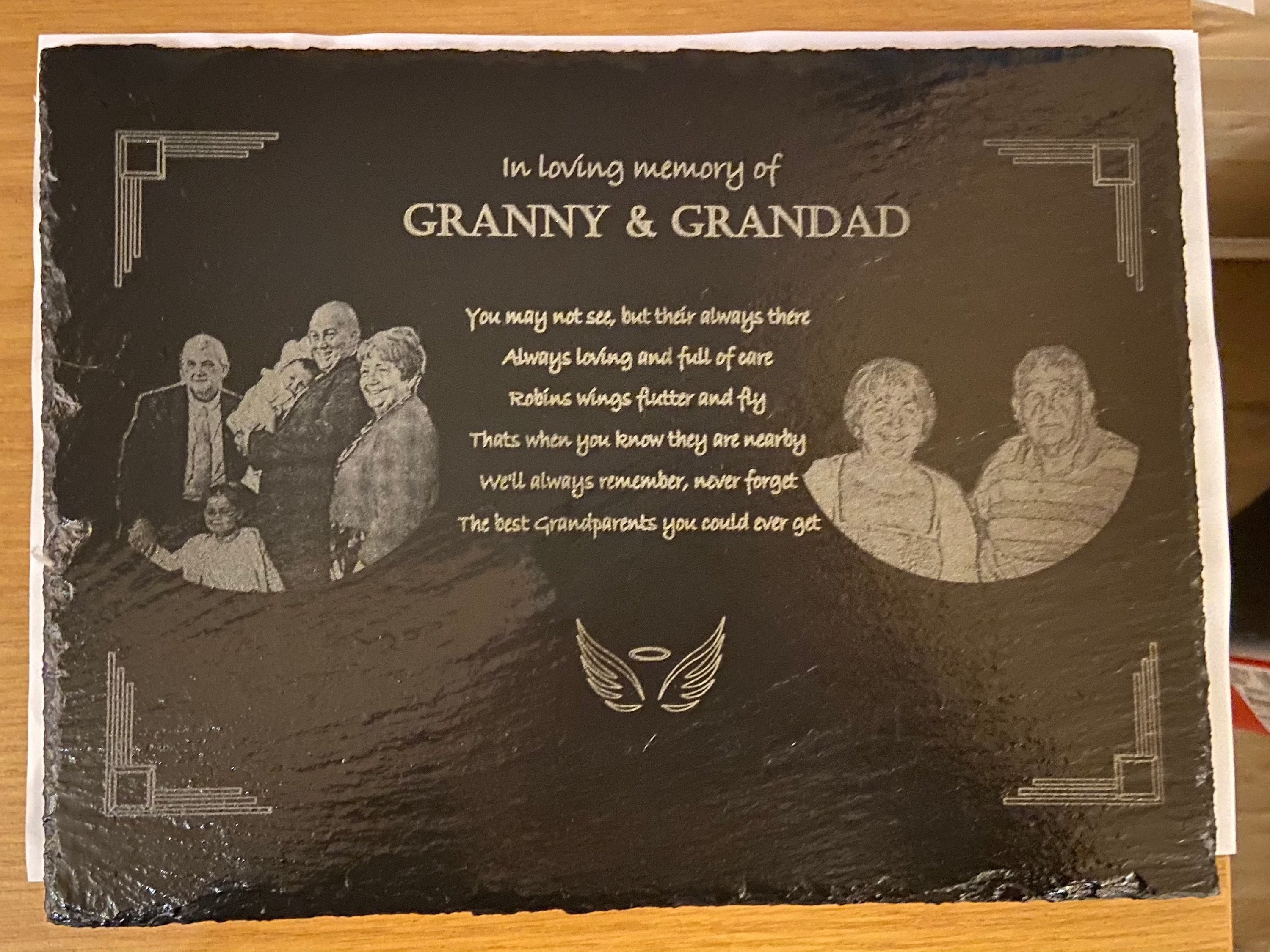 Rectangle Laser Engraving Slate - Etsy UK