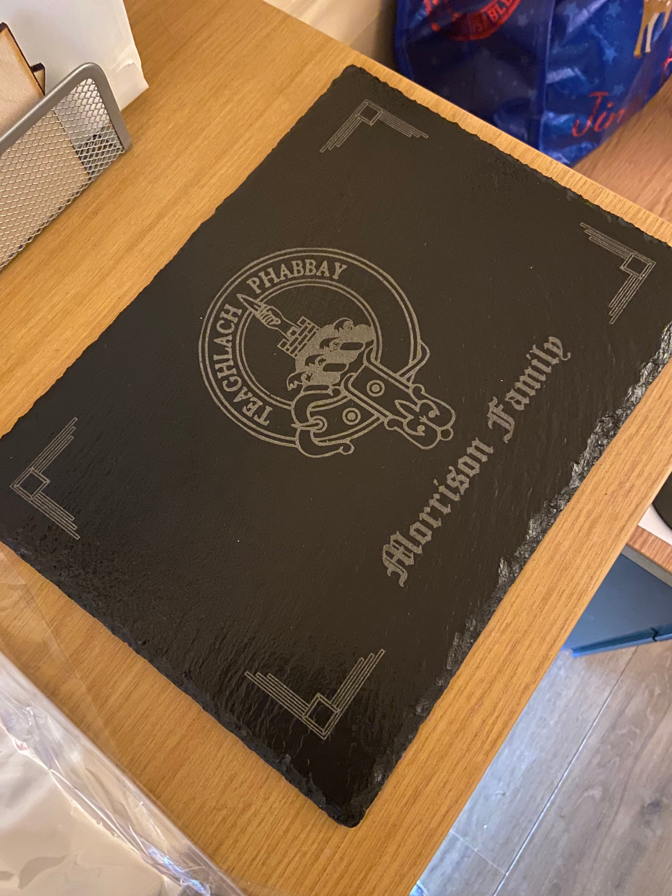 Rectangle Laser Engraving Slate - Etsy UK