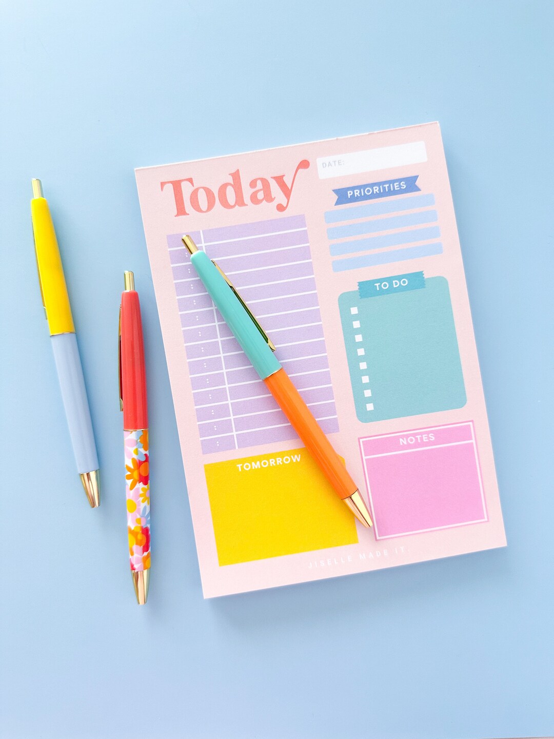 Today Daily Notepad - Etsy