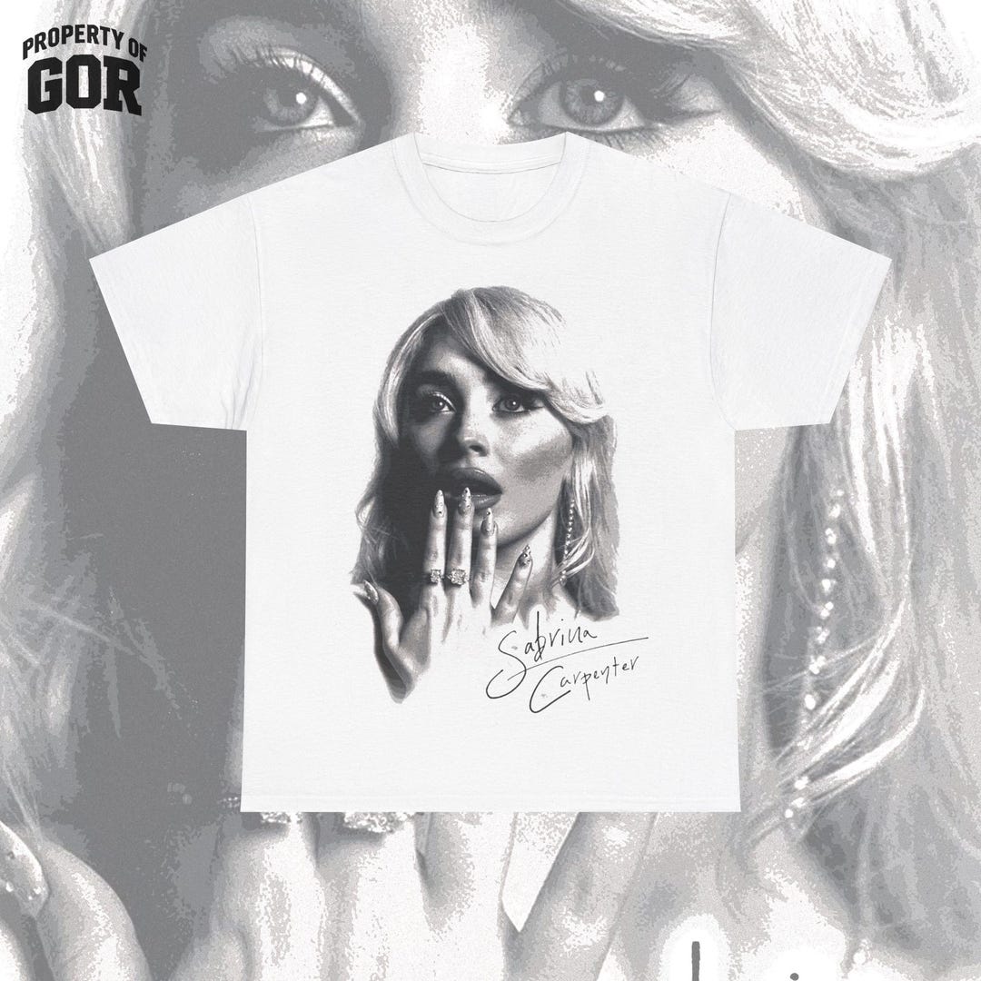 Sabrina Carpenter Tee - Etsy