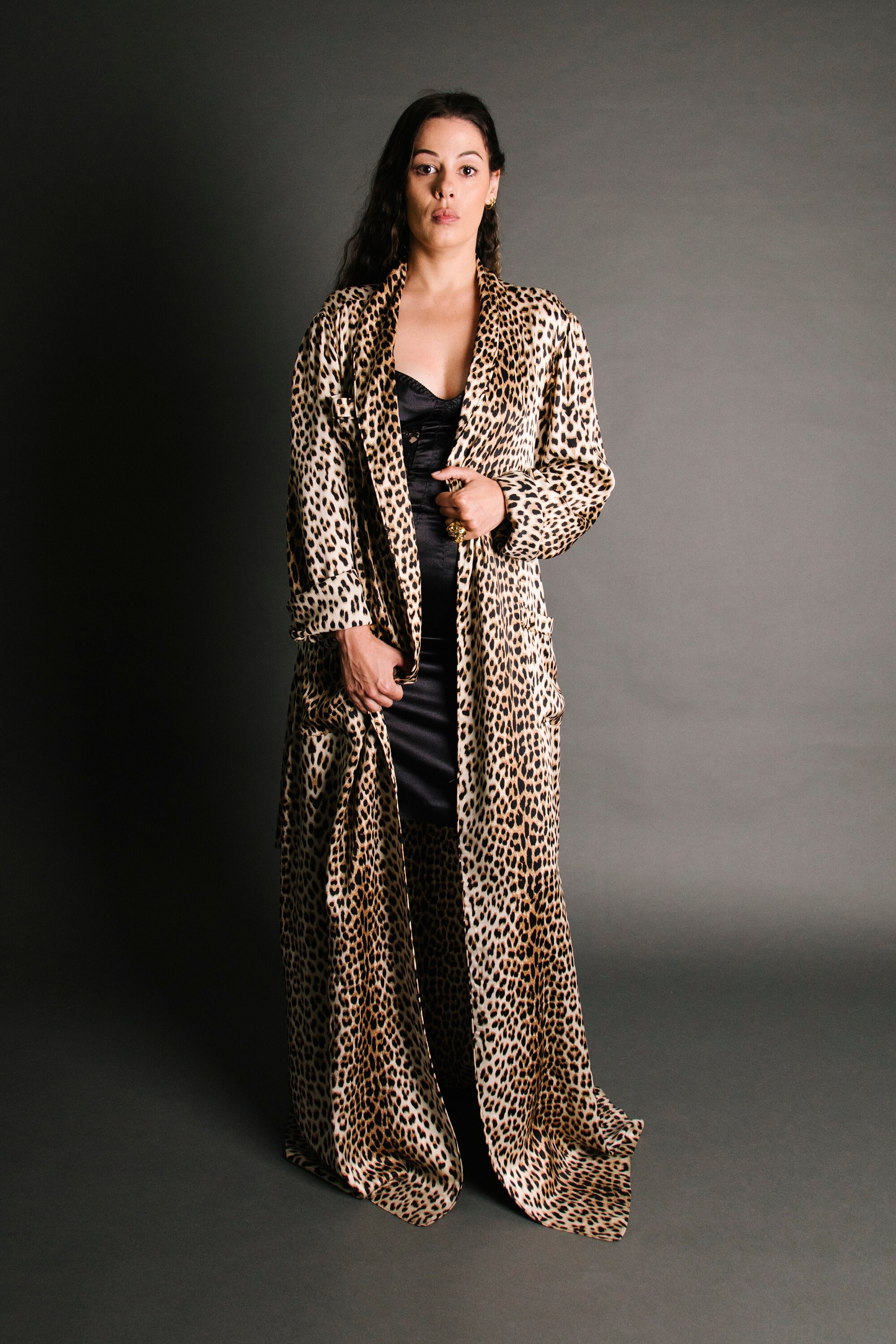 Steven Tyler’s Silk Leopard Robe OS - Etsy
