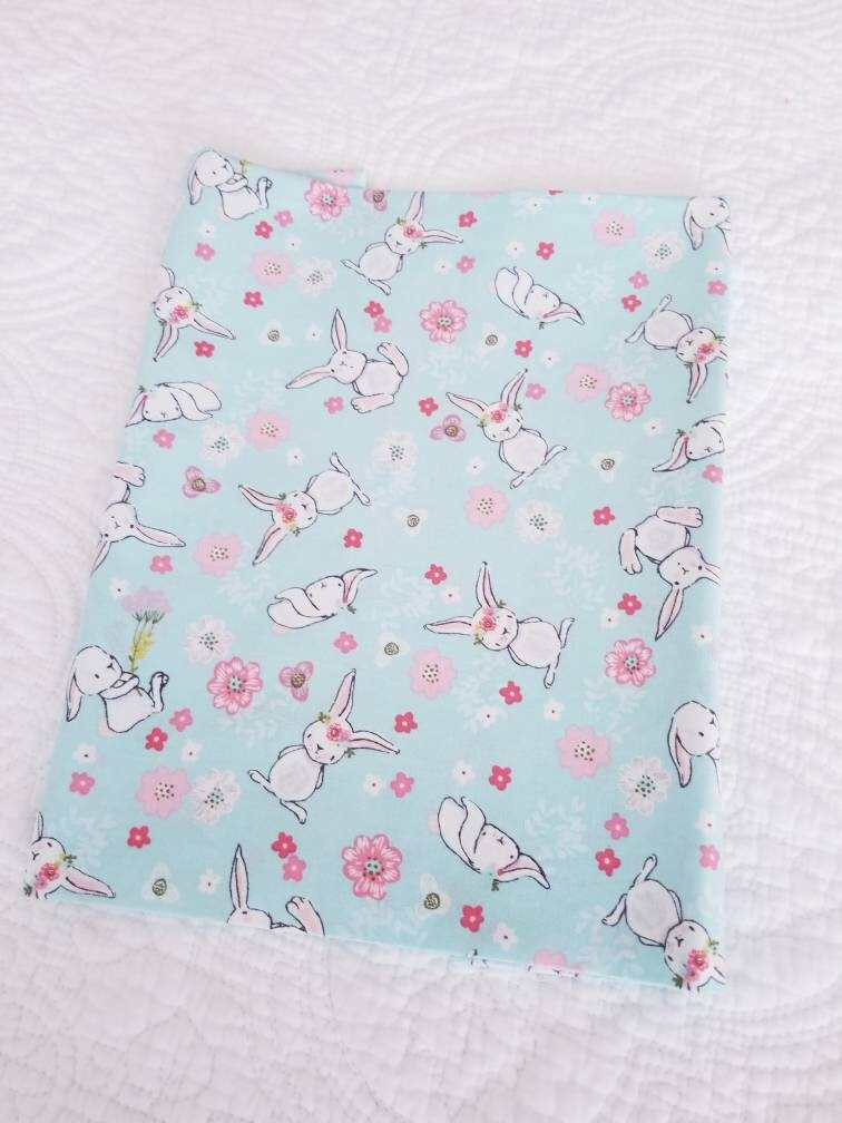 Bunny Rabbit Print Fabric Fat Quarter 18" X 22" for Quilting or Small ...